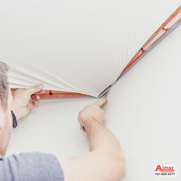 Working with Calcimine Ceilings | Almar